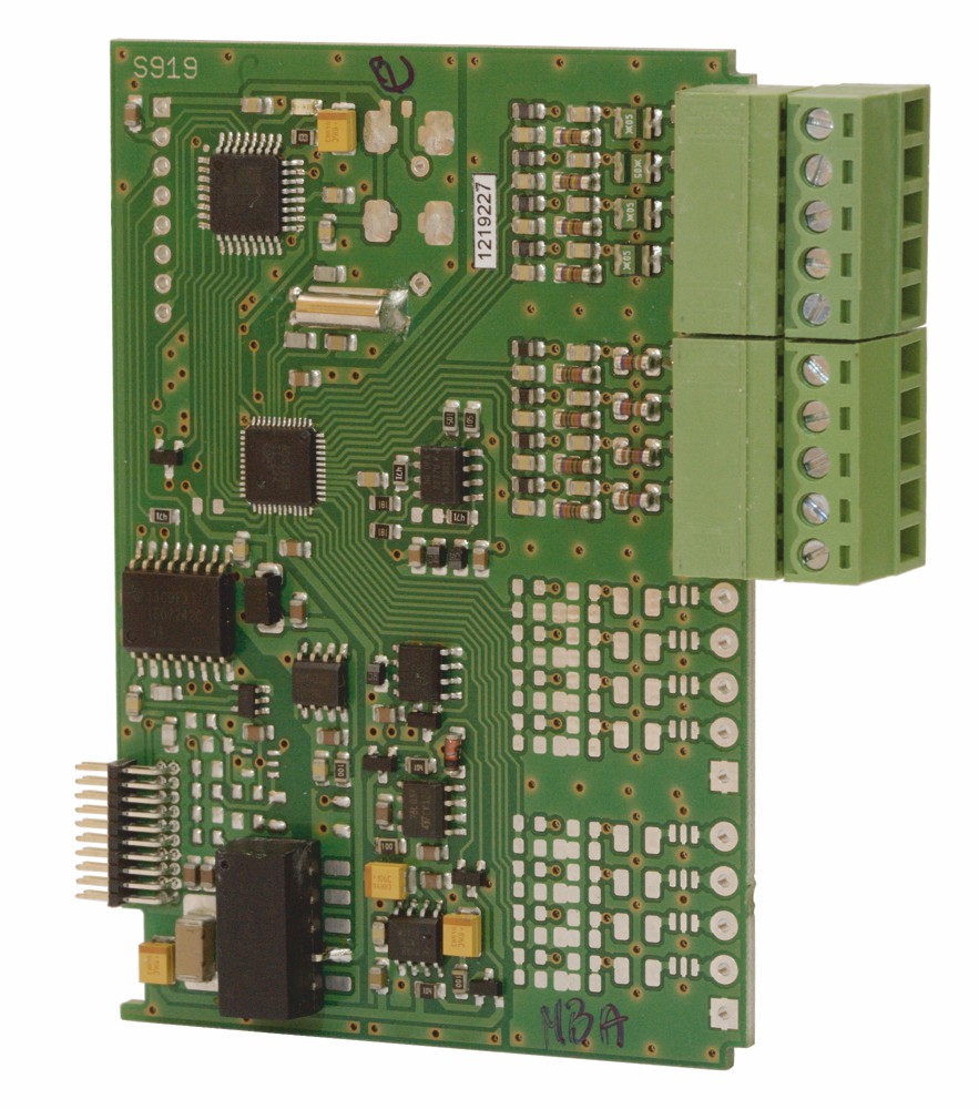 UI4 module - 4 x voltage input + 4 x current input