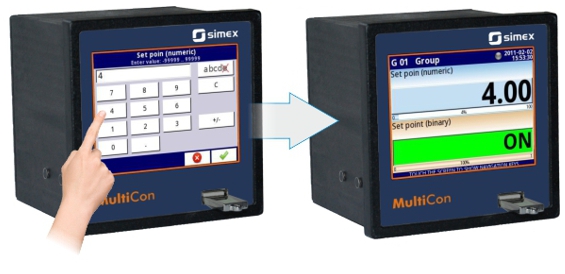 Set value - Applications - multicon24.eu